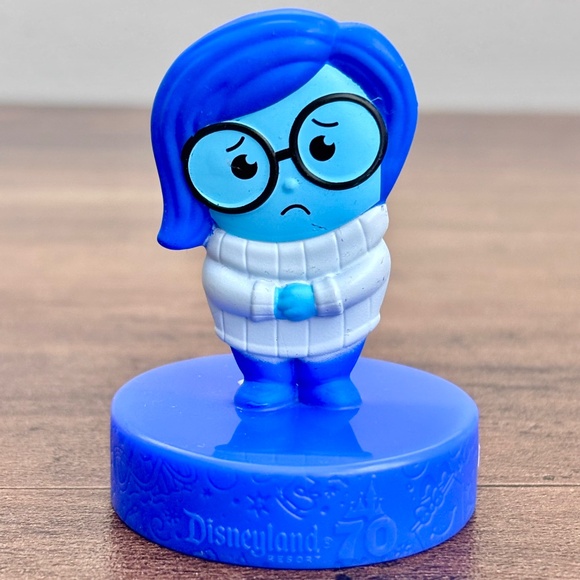 Disney | Toys | Disneyland 7th Mcdonalds Happy Meal Toy Sadness Inside ...